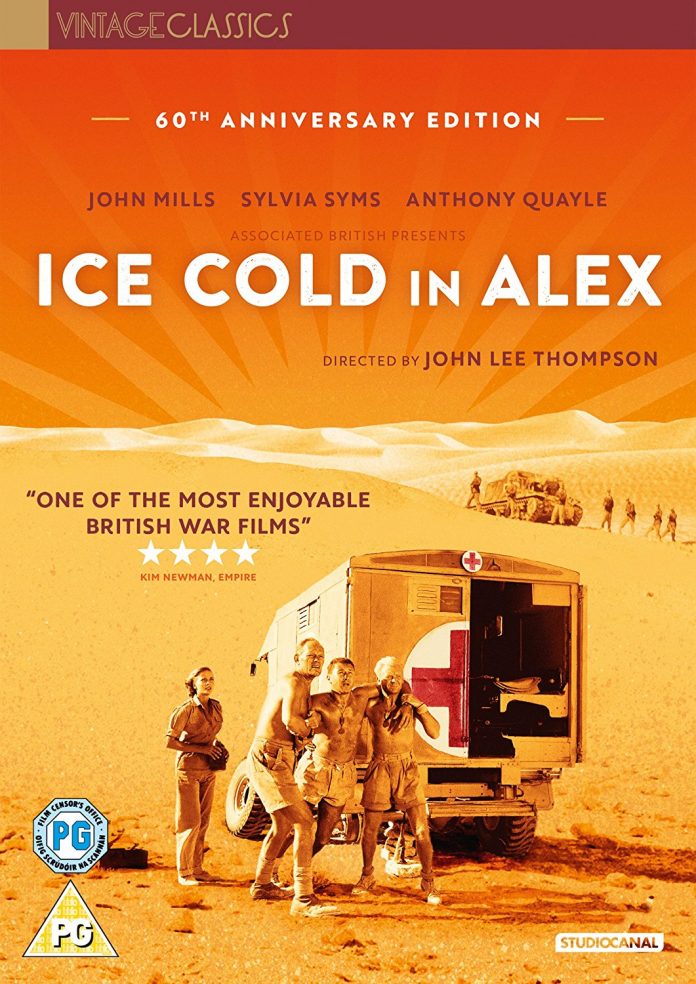 Ice Cold In Alex Starring John Mills Sylvia Syms Anthony Quayle Ice Cold In Alex Starring John Mills Sylvia Syms Anthony Quayle